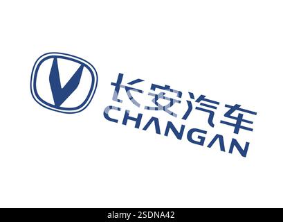 Rotated to right, Changan Symbol, Car, Logo Stock Photo - Alamy