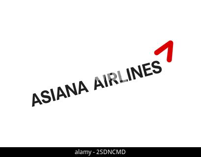Asiana Airlines logo, Airline, Logo Stock Photo - Alamy