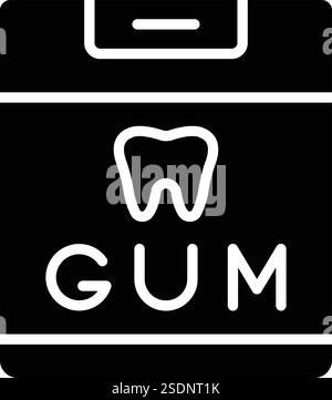 Chewing icon vector, filled flat sign, solid pictogram isolated on ...