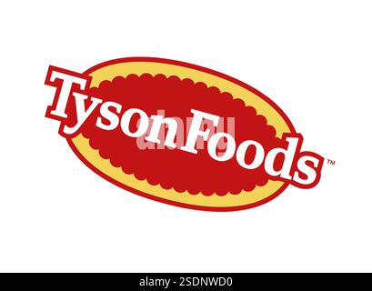 Rotated to right, Tyson Foods Logo 2017, Food, Historic Logo from 2017 ...