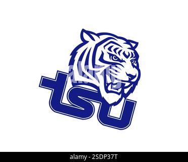 Rotated to right, Tennessee State Tigers logo, American colleges ncaa ...