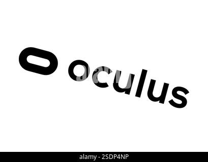 Rotated to right, Oculus Symbol, Other companies, Logo Stock Photo - Alamy