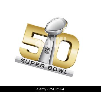 Rotated to right, Super Bowl Logo, Sports leagues, Logo Stock Photo - Alamy