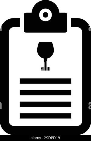 List menu, app icon symbol. 3D style. Trendy, modern design with space ...