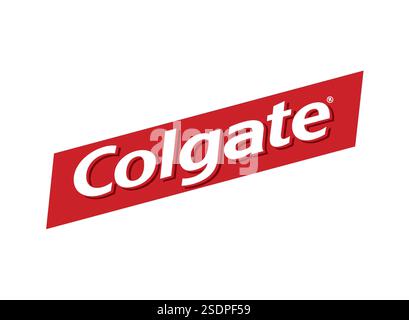 Colgate Logo 2004, Industrial, Old Logo from 2004 Stock Photo - Alamy