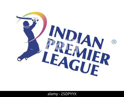 Rotated to right, Indian Premier League Logo color, Sports leagues ...