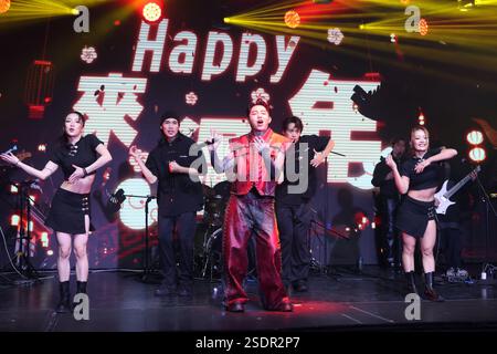 TAIPEI, CHINA - FEBRUARY 8, 2025 - Taiwanese singer R chord's Taipei ...