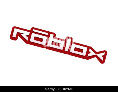 Rotated to right, Roblox Logo 2005, Games, Historic Logo from 2005 ...
