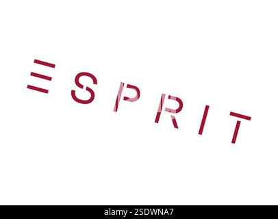 Rotated to right, Esprit logo, Fashion, Logo Stock Photo - Alamy
