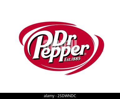 Rotated to right, Dr. Pepper Logo 1930, Drink, Historic Logo from 1930 ...
