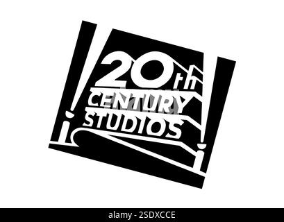 Rotated to right, 20th Century Fox Logo, Media & TV, Logo Stock Photo - Alamy