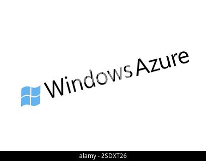 Microsoft Azure Logo 2011, Internet, Old Logo from 2011 Stock Photo - Alamy