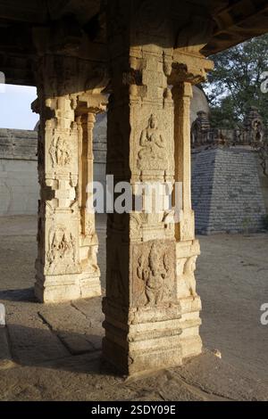 Malyavanta hill, Hampi, Vijayanagar, UNESCO World Heritage site, Deccan ...