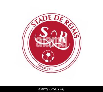 Stade de Reims Logo 1999, Soccer, Old Logo from 1999 Stock Photo - Alamy