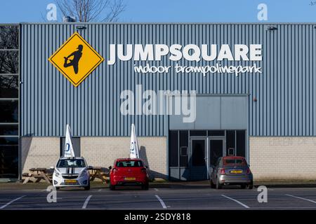 Jumpsquare indoor trampoline park. Nieuwegein Utrecht, the Netherlands ...