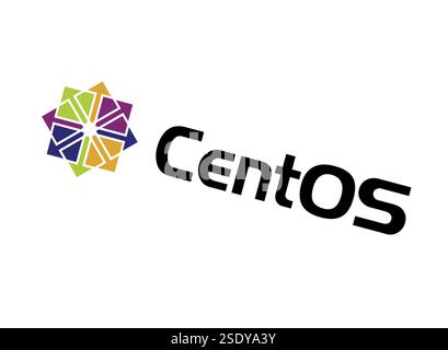 Rotated to right, CentOS logo, Software, Logo Stock Photo - Alamy