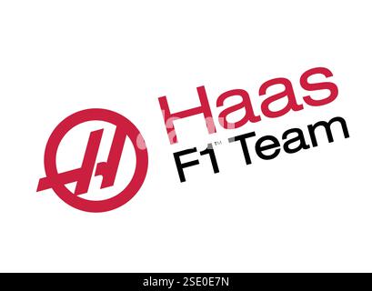 Haas Logo 2022, Other companies, Old Logo from 2022 Stock Photo - Alamy