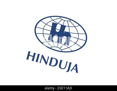 Rotated to right, Hinduja Group Logo 1986, Industrial, Historic Logo ...