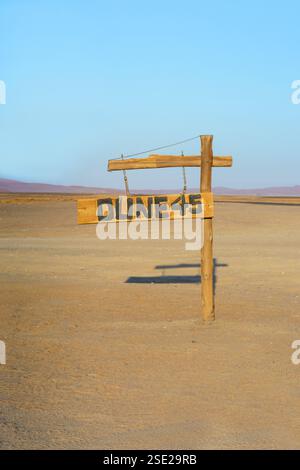 Red dunes on the road to Sossusvlei, Namibia Stock Photo - Alamy