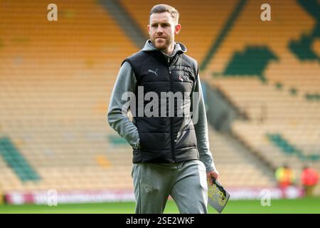 Callum Elder of Derby County arrives at the stadium prior to kick off ...