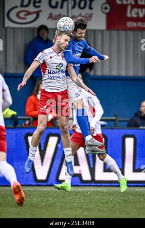 VEENENDAAL, 08-02-2025, Sportpark Panhuis, Dutch second division ...