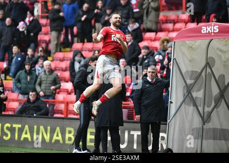 Charlton Athletic's Matt Godden celebrates scoring their side's first ...