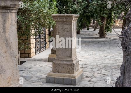 The archaeological site of Maktar in west-central of Tunisia Stock ...
