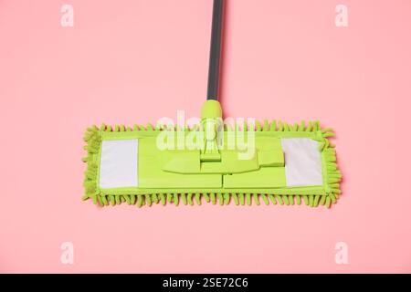 top view of the color microfiber washing rag to clean the surface Stock ...