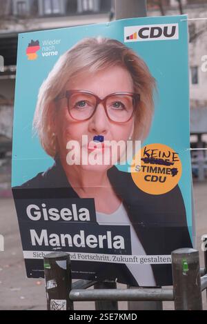 Election posters in Cologne for the election to the 21st German ...