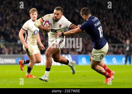 Thomas RAMOS of France during the 2025 Six Nations Championship, rugby ...