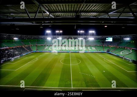 GRONINGEN, 08-02-2025, Stadium Euroborg, season 2024/2025, Dutch ...