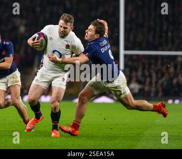 Antoine Dupont (France) scores a try, Rugby Sevens, Men's Pool C ...