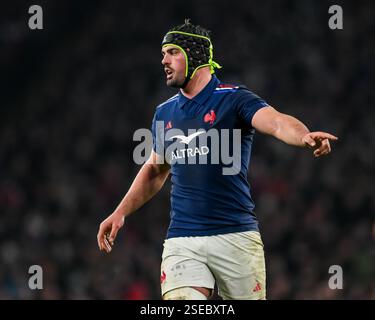 Gregory ALLDRITT of France during the 2025 Six Nations Championship ...
