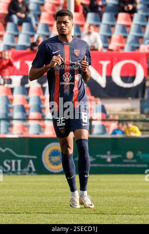 Matheus Charlys (Cosenza ) in action during Cosenza Calcio vs Carrarese ...