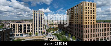 Aerial view of Greenford Quay development, Ealing Stock Photo - Alamy