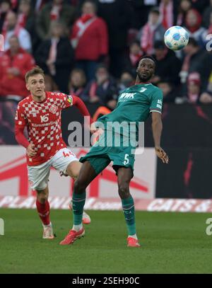 Nelson Weiper fotografiert beim Fußball Bundesliga Spiel Mainz 05 gegen ...