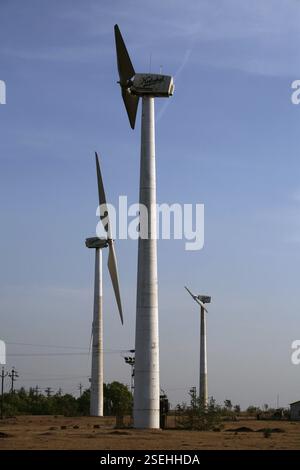 Windmills at Sankeshwar in Karnataka , India Stock Photo - Alamy