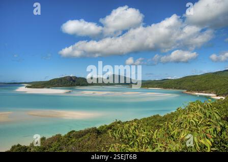 Overview of Whitehaven Beach Area in the Whitsundays Archipelago, East ...
