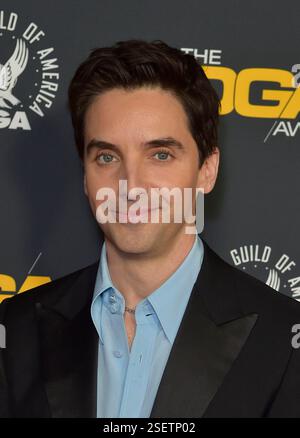 Ca. 08th Feb, 2025. Paul W. Downs, Lucia Aniello at arrivals for 77th Annual Directors Guild of ...