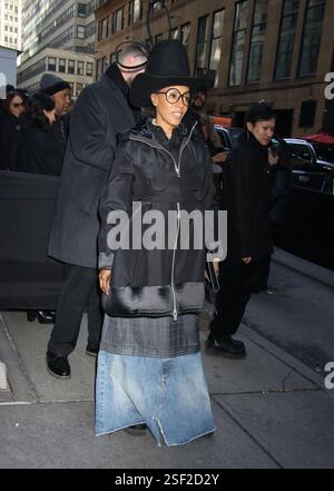 February 07, 2025 June Ambrose attend Calvin Klein 2025 Collection in ...