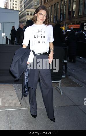 February 07, 2025 Bambi Northwood-Blyth attend Calvin Klein 2025 ...