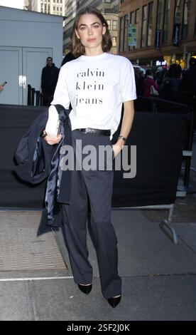 February 07, 2025 Bambi Northwood-Blyth attend Calvin Klein 2025 ...