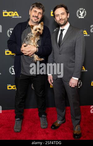 Ca. 08th Feb, 2025. Slava Leontyev, Brendan Bellomo at arrivals for 77th Annual Directors Guild ...