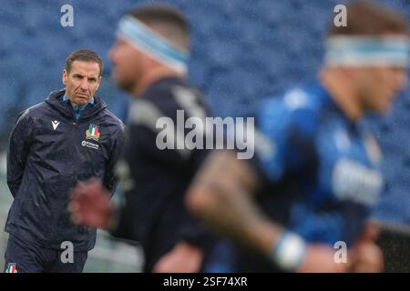 Olimpico Stadium, Rome, Italy - Gonzalo Quesada head coach of Italy ...