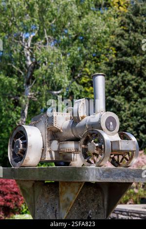 Model of steam engine, a Burrell Showmans Road Locomotive, Bailey Park ...