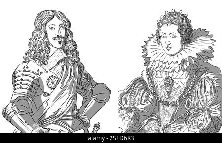 Musketeers of Louis XIII, 17th century (19th century). Artist: Unknown ...