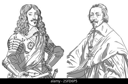 Musketeers of Louis XIII, 17th century (19th century). Artist: Unknown ...