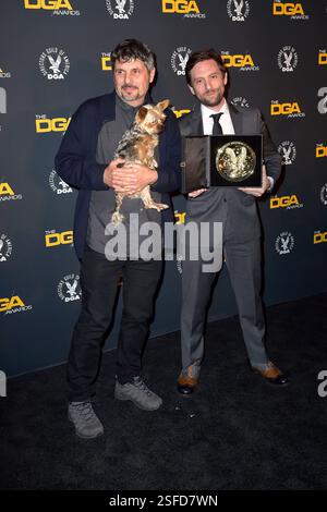 Slava Leontyev und Brendan Bellomo bei der Verleihung der 77. DGA ...