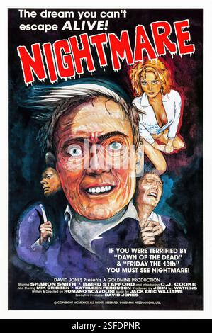 NIGHTMARE (1981), directed by ROMANO SCAVOLINI. Credit: Goldmine Productions / Album Stock Photo ...