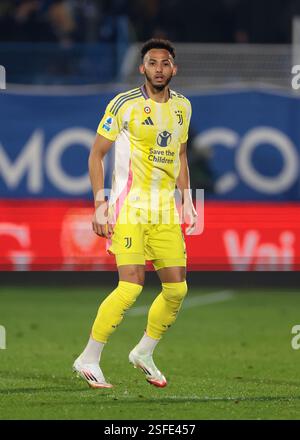Como, Italy. 7th Feb, 2025. Maximo Perrone of Como 1907 during the ...